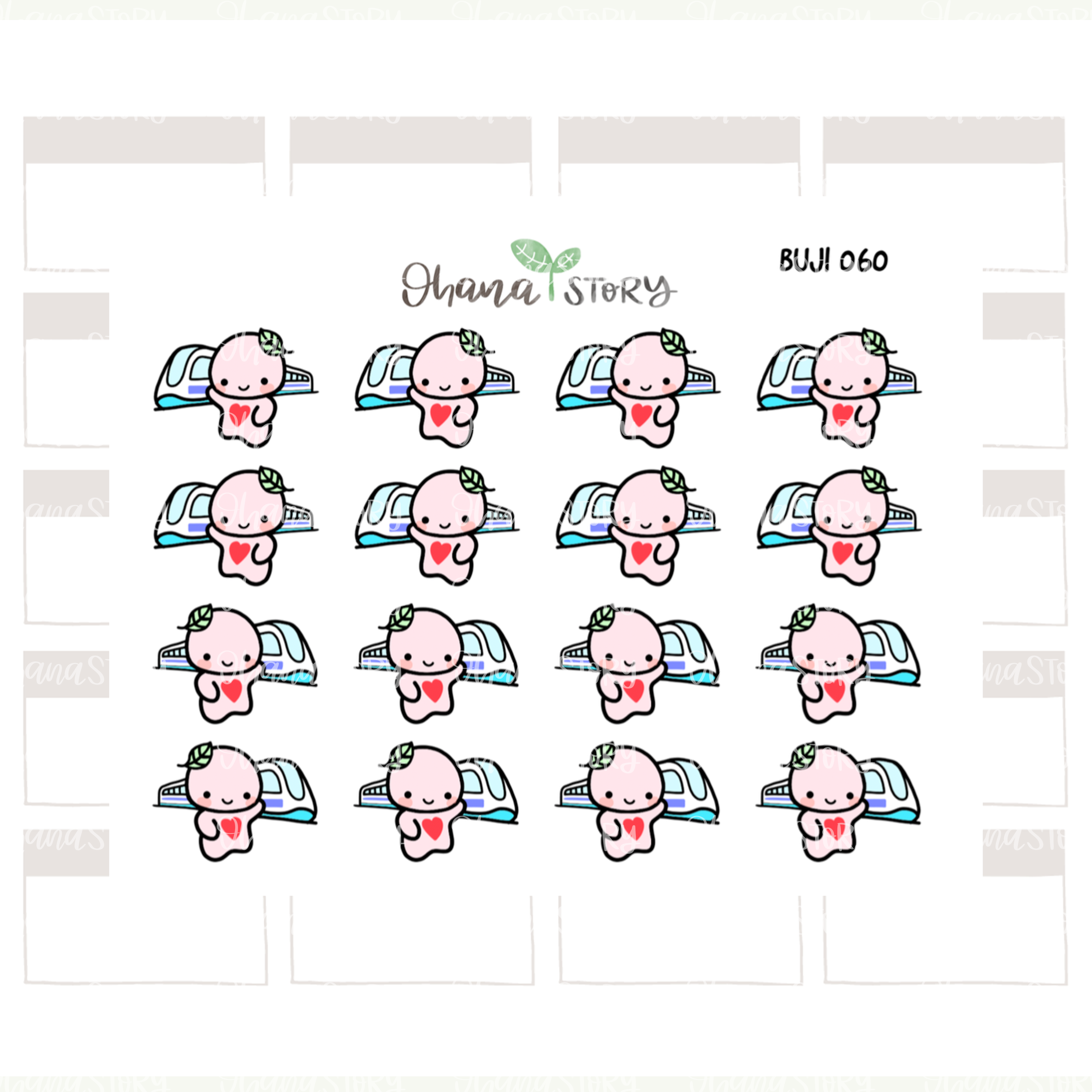 Transit Subway | Sticker Sheet