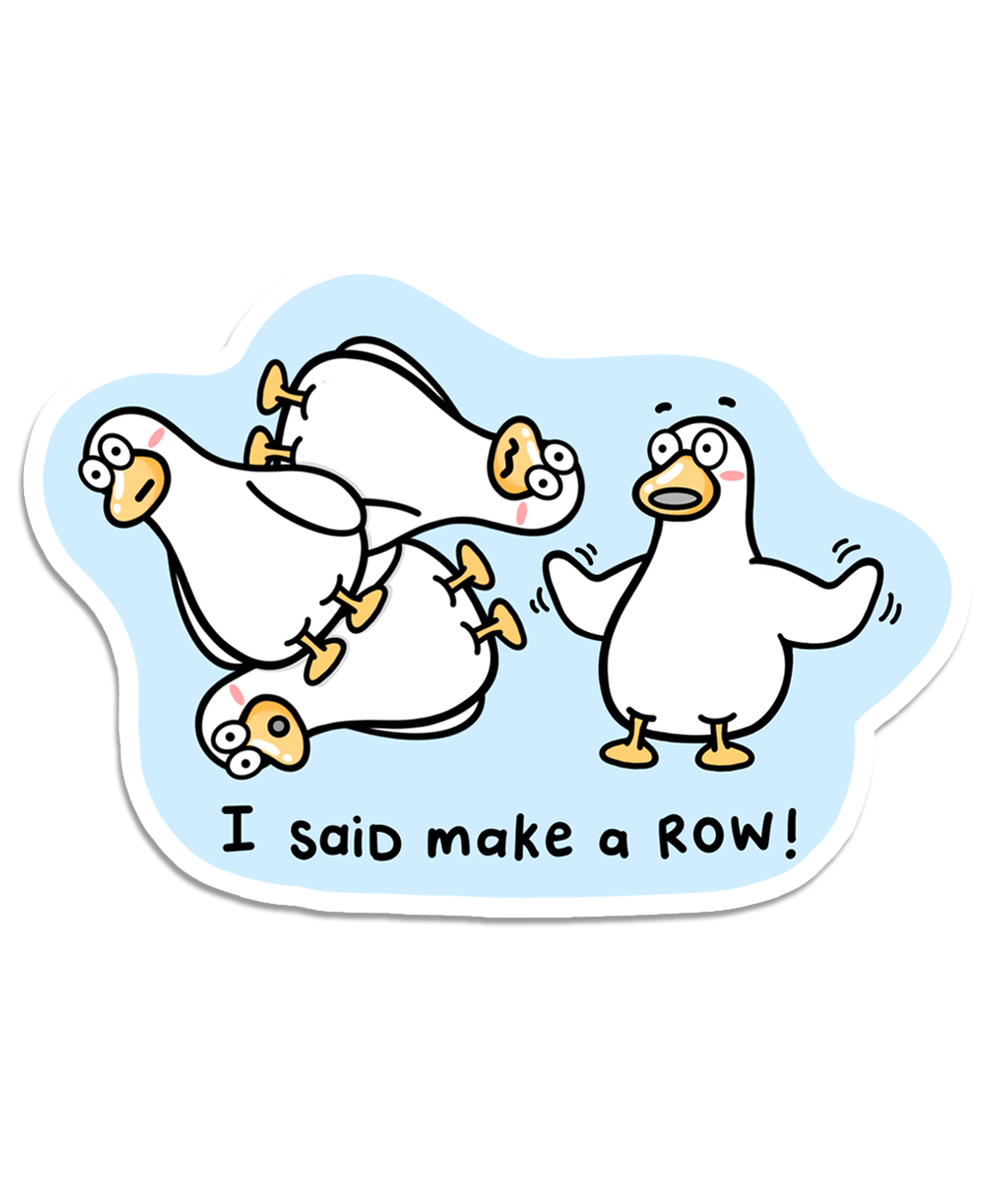 Make A Row | Sticker Flake