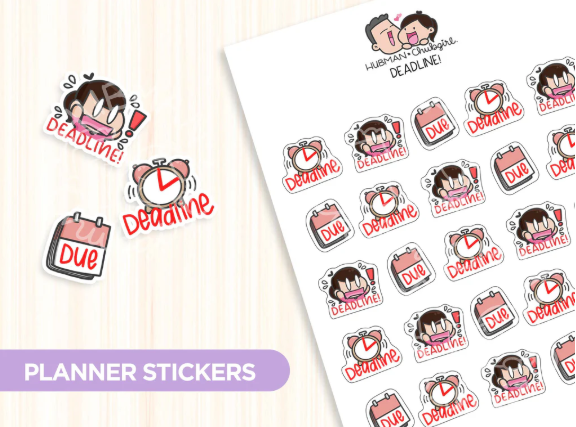 Deadline! | Sticker Sheet