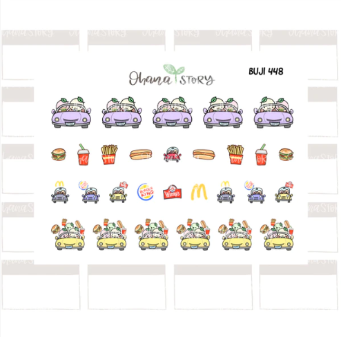 Fast Food | Sticker Sheet