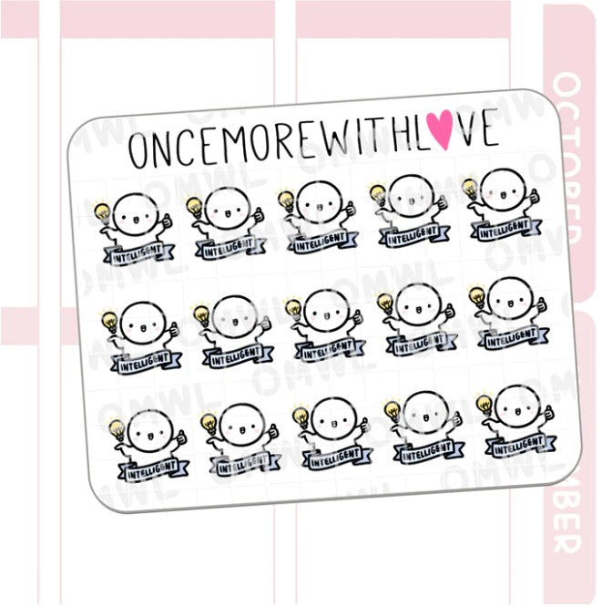 I Am... Intelligent | Sticker Sheet