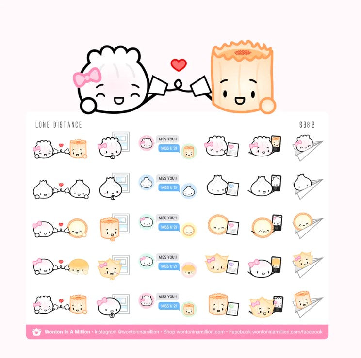 Long Distance | Sticker Sheet