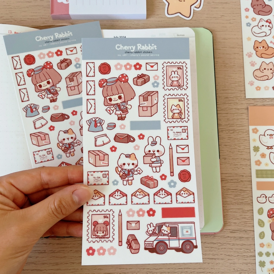 Cherry's Postal Service | Sticker Sheet