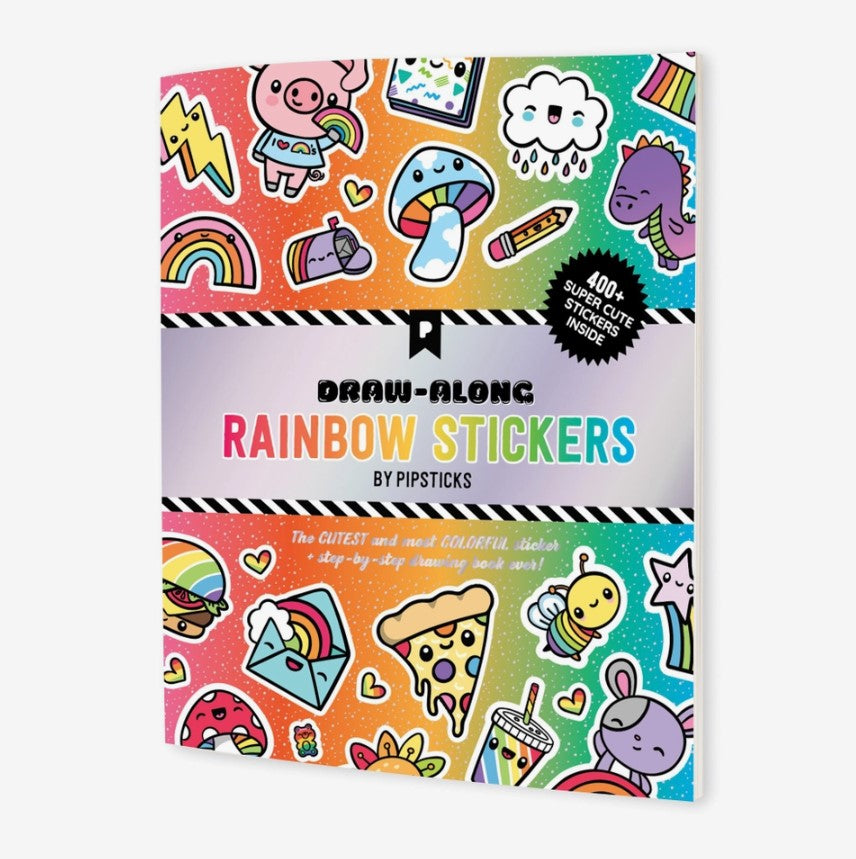Draw-Along Rainbow | Sticker Book