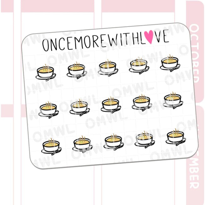 Mini - Soup Bowl | Sticker Sheet