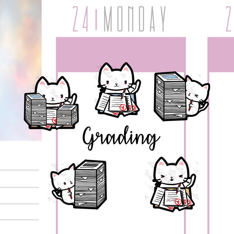 Grading | Sticker Sheet