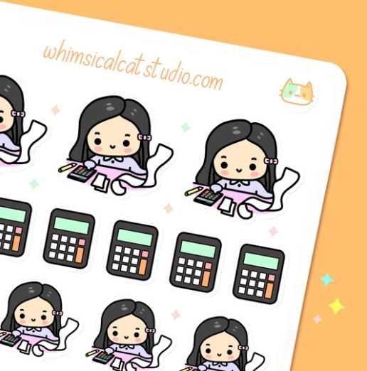 Accounting | Sticker Sheet