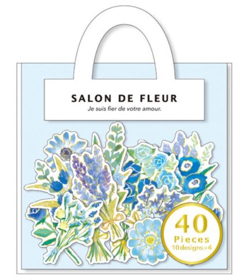 Flowers - Blue | Sticker Pack