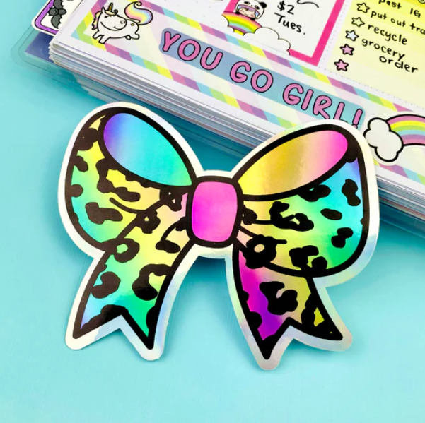 Wild 90s Bow | Vinyl Decal
