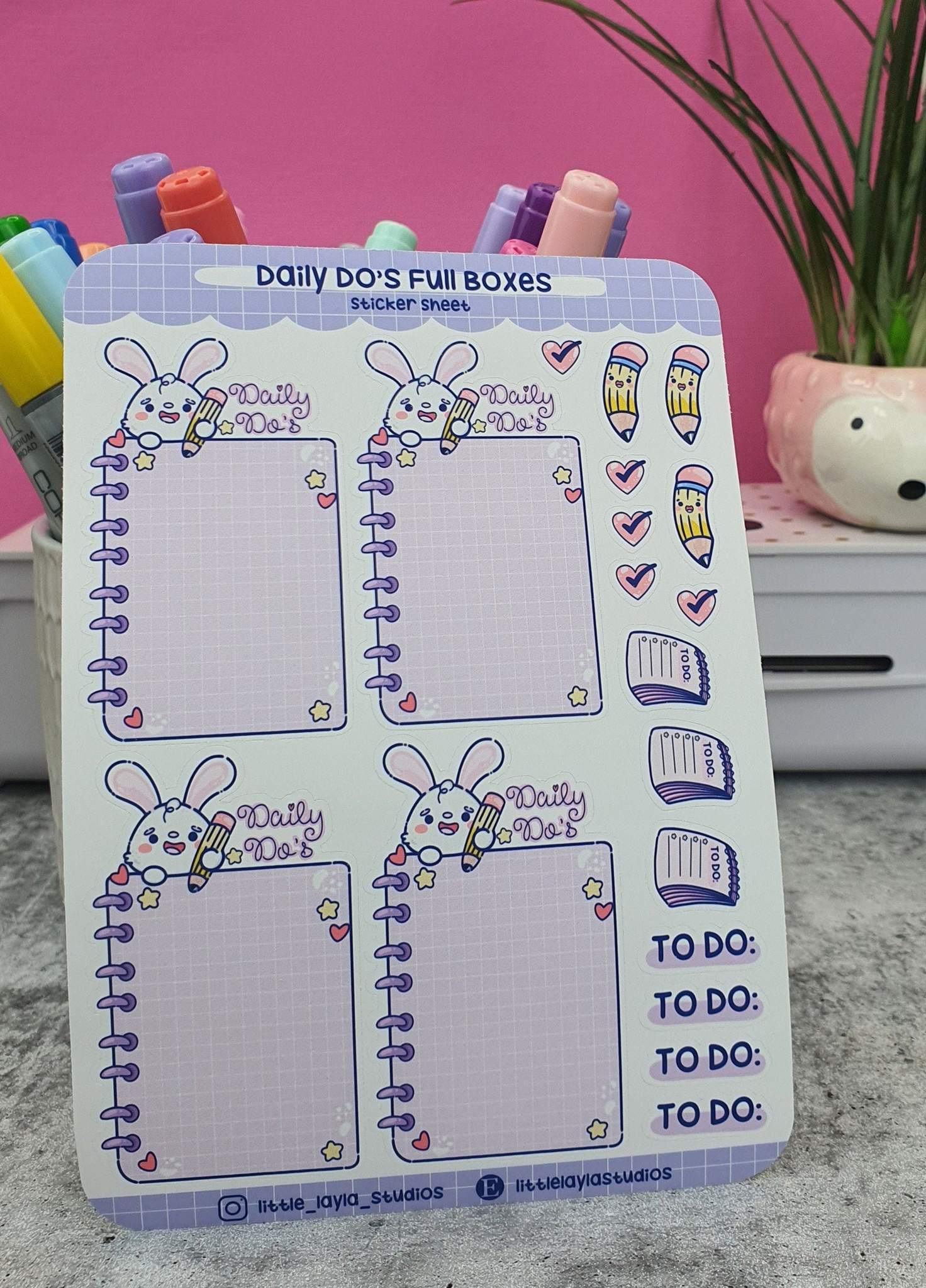 Daily Do's | Sticker Sheet
