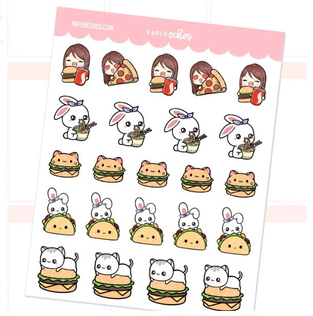 Fast Food | Sticker Sheet