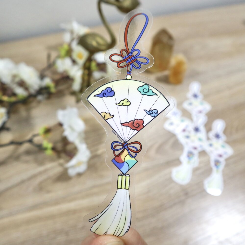 매듭 Maedeup | Transparent Vinyl Sticker